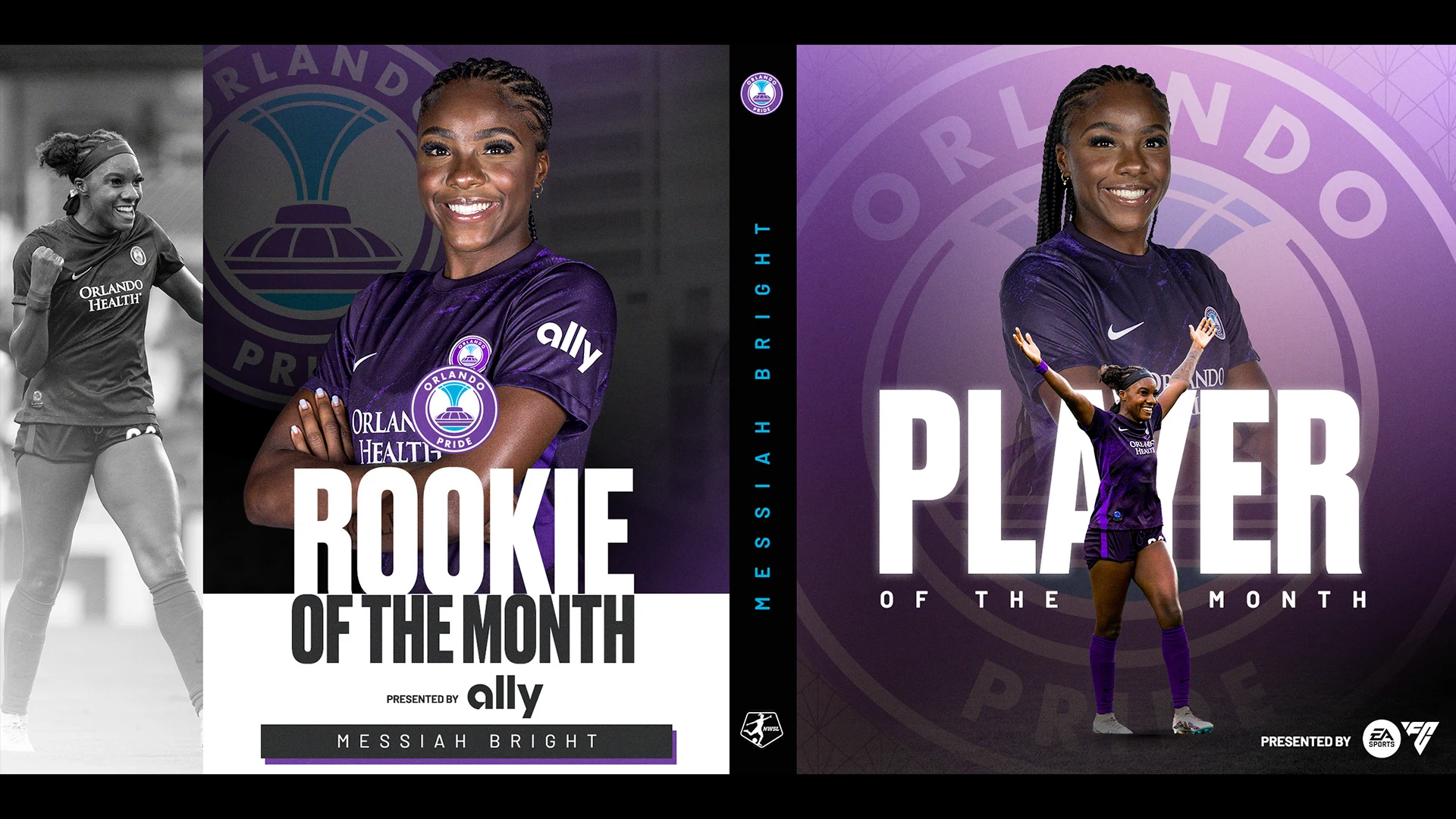 Orlando Pride Forward Messiah Bright Named August Player of the Month ...