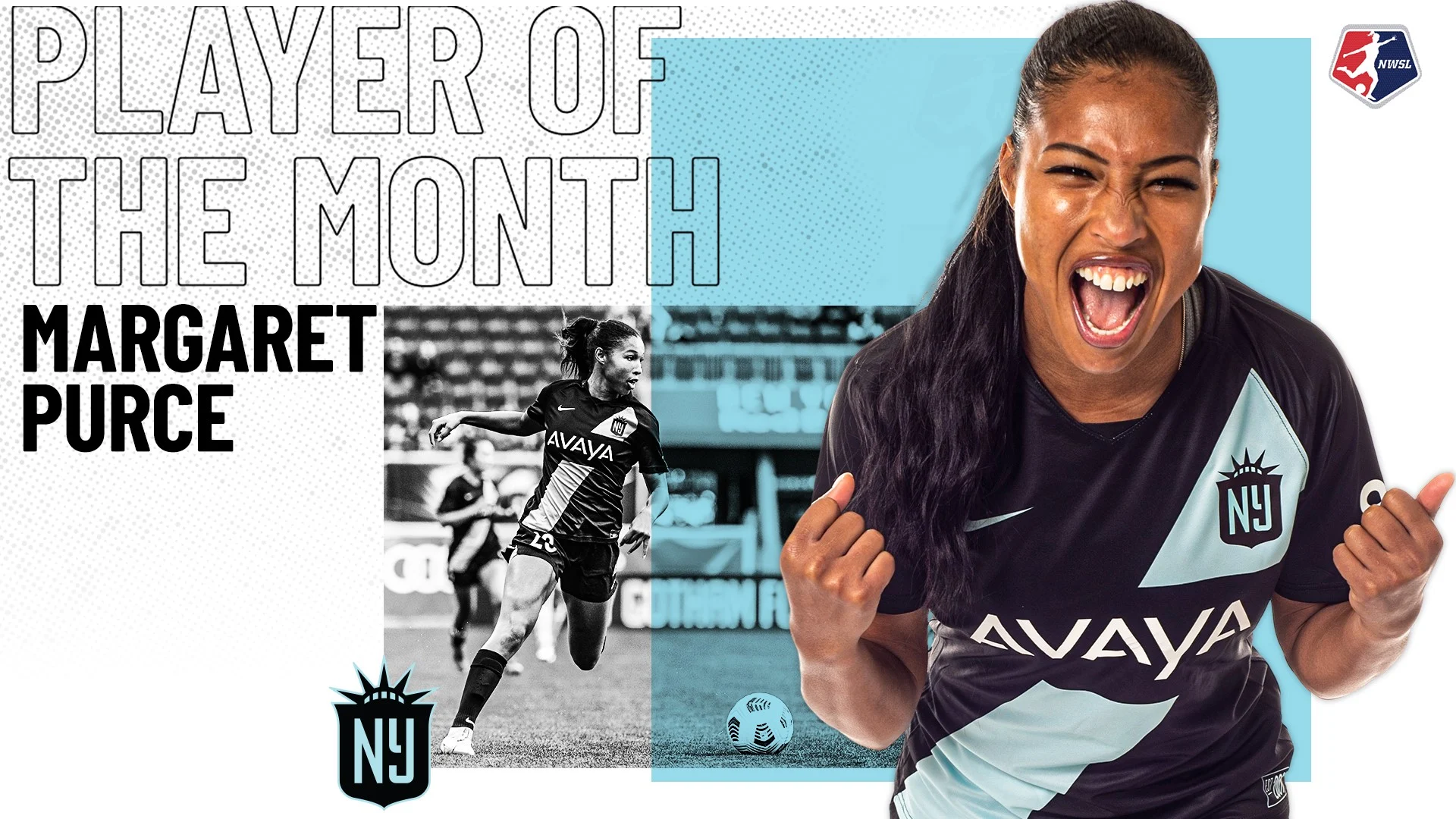 NJ/NY Gotham FC Forward Margaret Purce Named October Player of the ...