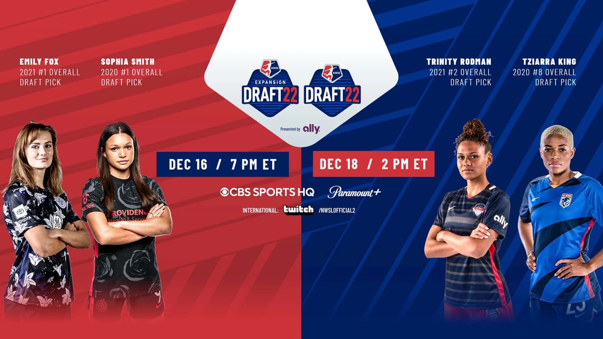 NWSL Announces Further Details Regarding 2022 NWSL Expansion Draft and ...