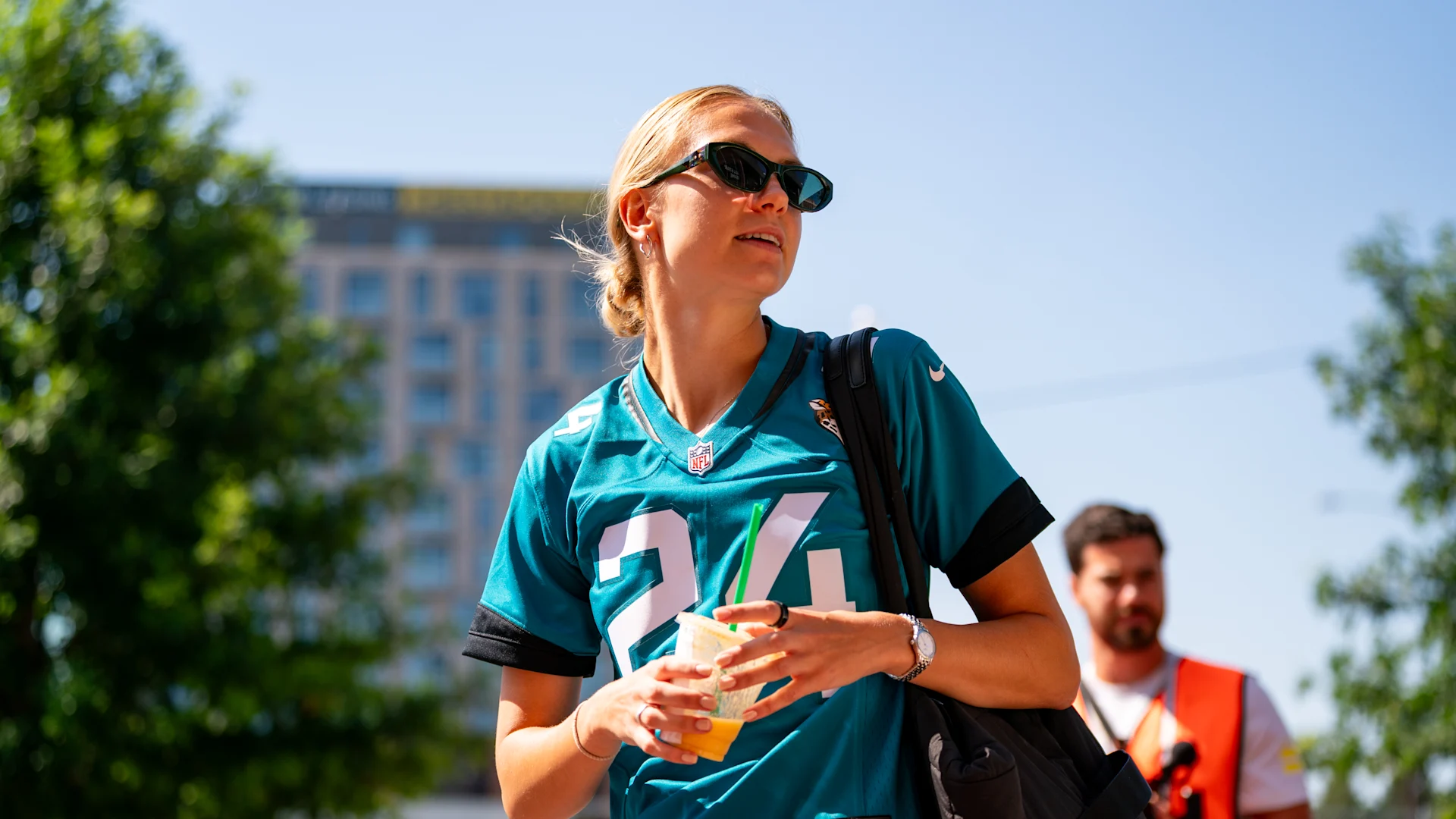 Jaguars super fan Esme Morgan gets surprise video from Trevor Lawrence ...
