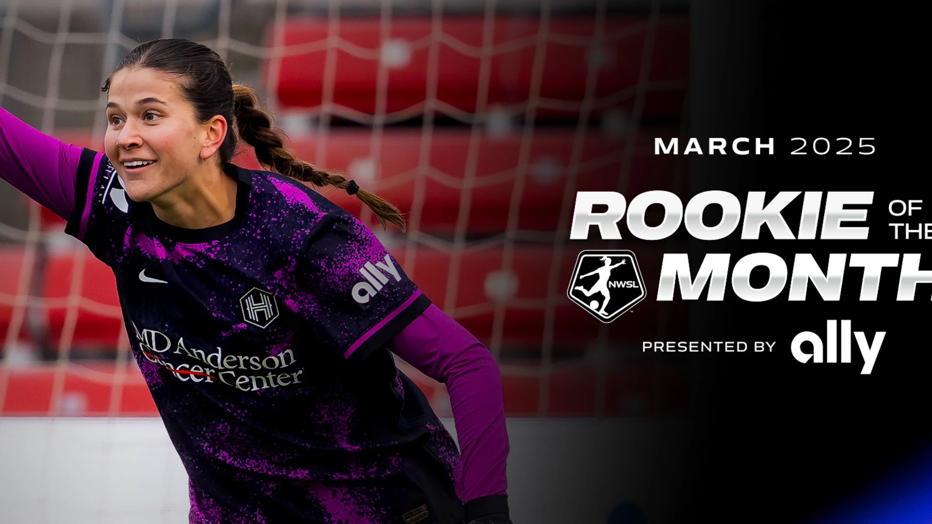 Houston Dash Midfielder Maggie Graham Named March Rookie of the Month ...
