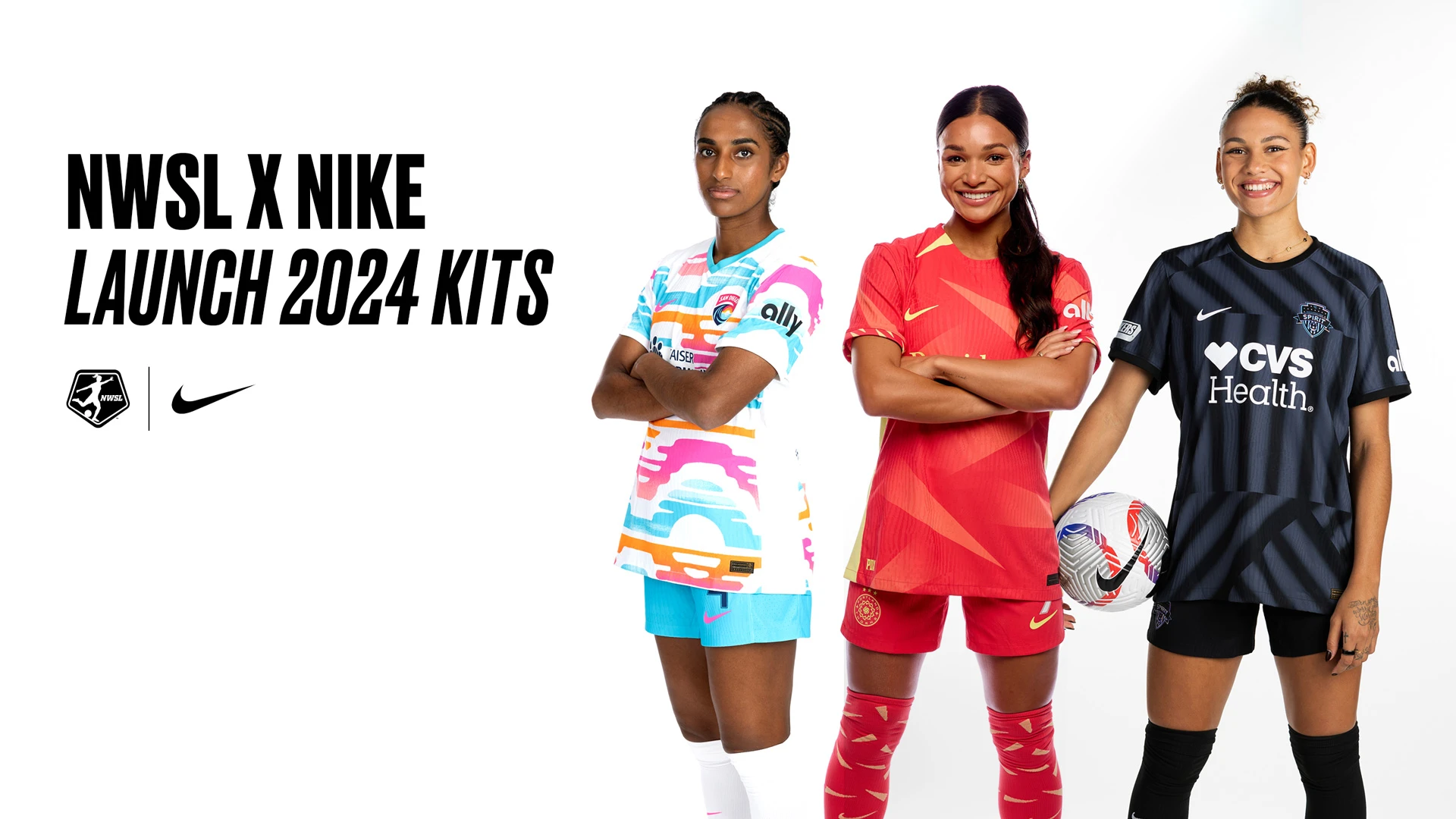 NWSL and Nike Launch Vibrant New Kits Ahead of the 2024 Season | News ...