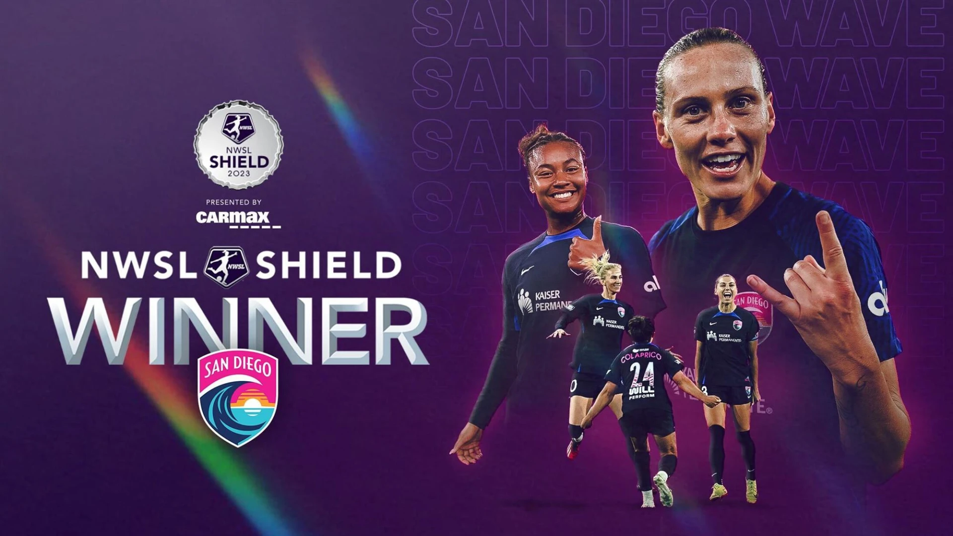 San Diego Wave FC Claims 2023 NWSL Shield, Presented by CarMax | News ...